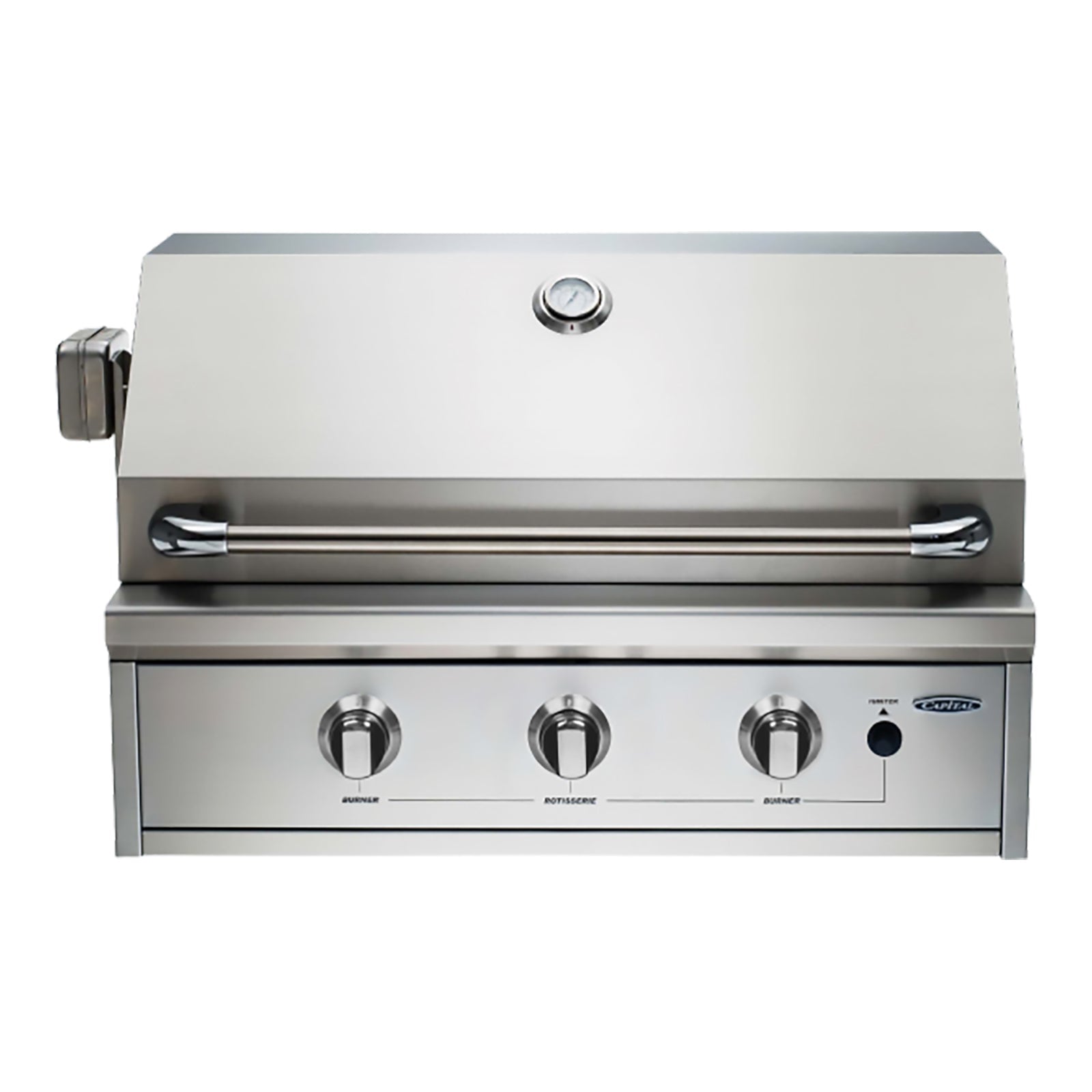 Capital ProGrill Series 32" Built-In Open Grill BBQ with Solid Flat Pl